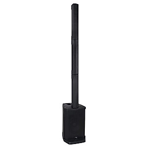Sound Town Portable Line Array Column PA/DJ System with Sub Bass Module, TWS Bluetooth, Built-in 3-Channel Mixer, Carry Bag (CARPO-L1)