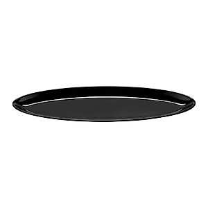 G.E.T. ML-253-BK 1.3 Qt, 21" x 6.5" Oval Platter, Black