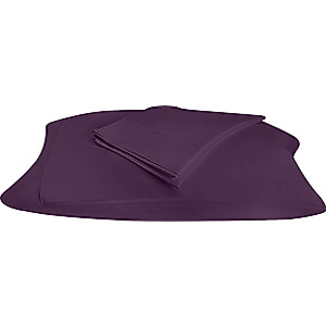 Utopia Bedding Queen Pillow Cases - 2 Pack - Envelope Closure - Soft Brushed Microfiber Fabric - Shrinkage and Fade Resistant Pillow Covers 20 X 30 Inches (Queen, Purple)