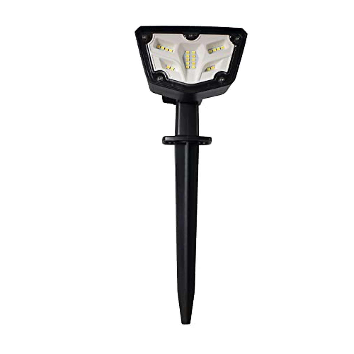 Luma Solar Outdoor Lights 2 Pack | Weatherproof Landscape Lighting with 22 LED Outdoor Lights for Patio, Yard | Garden & Wall Mount | 3 Modes Cool, Warm, Both + Rechargeable All-Night Battery