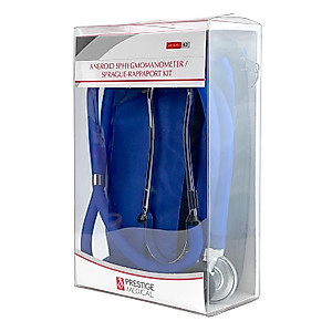 Prestige Sphygmomanometer and Stethoscope Kit with Matching Royal Blue Carrying Case