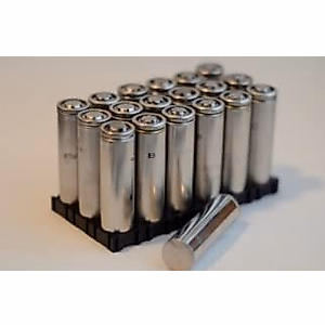 Heyiarbeit 5Pcs 6x15 Cell Spacer 18650 Lithium Battery Plastic Holder Bracket for DIY Battery Pack 18.5mm Hole Dia