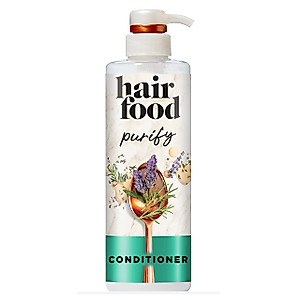 Hair Food Sulfate Free Conditioner, Dye Free Purifying Treatment, Tea Tree and Lavender, 17.9 Fl Oz