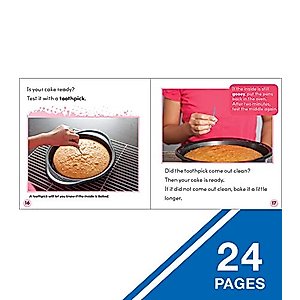 Step By Step Projects: How to Bake a Cake—Children's Cookbook With Instructions, Tips, and Tools for Making a Cake, Grades K-3 (24 pgs)