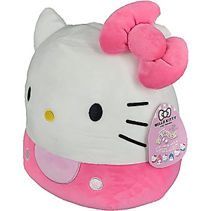 SQUISHMALLOW KellyToys - Sanrio® Hello Kitty® and Friends Squad - 12 Inch (30cm) - Pink Hellokitty® - Super Soft Plush Toy Animal Pillow Pal Buddy Stuffed Animal Birthday Gift