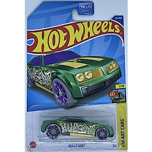 Hot Wheels 2022 - Bully Goat - HW Art Cars 1/10 [Green] #62/250