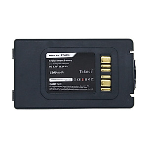 Youejoeq 5200mAh Replacement Battery for Datalogic Skorpio X3 Skorpio X4,fits Part no BT-0016 94ACC0046 94ACC0048 BT-0015 Barcode Scanner Battery