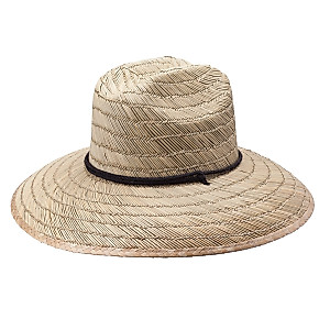 Peter Grimm - Lifeguard, Costa - Wide Brim Sunhat - Men & Women (One Size) (Natural, Costa)