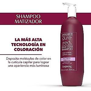 Loquay Primer pure Red Color Gloss Shampoo/ Luminous Effect 33.8 oz