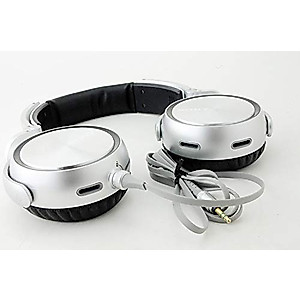 Saipomor MDR-X10 Headphone Replacement Aux Flat Cable with Inline Mic and Volume Control for Sony MDR-XB920 MDR-X910 Headphones (Grey)