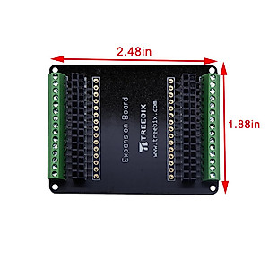 Treedix Breakout Board Expansion Board GPIO Board Pin Out IO Out 1 into 2 for ESP8266 ESP-12E Development Board
