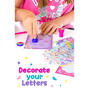 Original Stationery Unicorn Letter Writing Set, 45-Piece Stationery Set for Girls, Fun Unicorn Gifts for Girls Age 10-12 & Magical Gift Idea for Kids