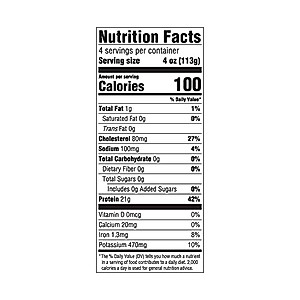 Amazon Fresh, Wild Caught Mahi Mahi Fillets, 1 Lb (Frozen)