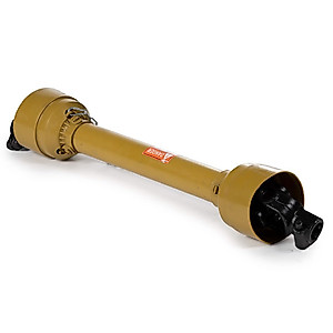 Titan Attachments 35.5" Collapsed Length PTO Shaft, Shear Bolt Included, 1-3/8-In. x 6 Spline on Both Ends