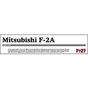 Hasegawa PT27 1/48 Air Self-Defense Force Mitsubishi F-2A Plastic Model