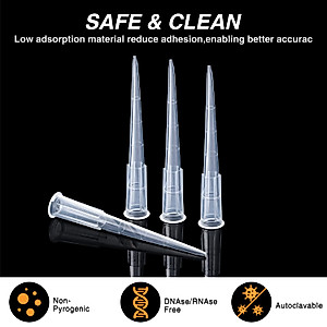 20-200uL Pipettor with 1000pcs 200uL Pipette Tips