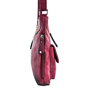 Purse King Colt Red Concealed Carry Handbag