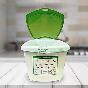 Hippo Sak Compostable Small Food Scrap Bags, 80 Count