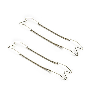 Jutagoss 16inch W Type Plate Hanger Invisible Wall Plate Hangers Stainless Steel 16inch Hooks for Decorative Plates and Art