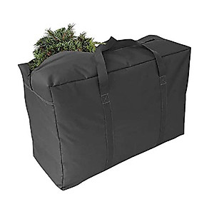 Extra Large Over-sized Handy Storage Bag Waterproof Heavy Duty Oxford Travel Luggage Caddy Organizer Quilt Blanket Duvet Reusable Laundry Bag Weekender Duffel Space Saver Storage Bag with Web Handles