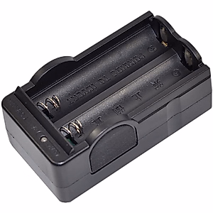 Battery Charger AC Wall Dual Only for 3.6V/3.7V li-ion 18650 Smart Travel