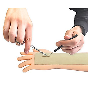 30 Pcs Advanced Biology Lab Anatomy Medical Student Dissecting Kit Set with Scalpel Knife Handle Blades Ideal for Student, Hobby, Taxidermy and More (DES-KIT-110)