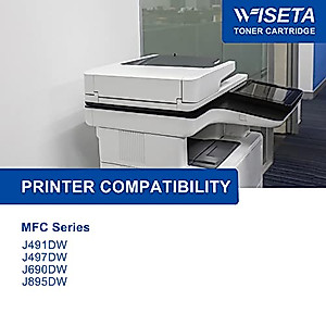 LC3013 8PKS High Capacity Compatible Ink Cartridge Replacement for Brother LC3013 LC-3013 LC3011 Work with MFC-J491DW MFC-J497DW MFC-J690DW MFC-J895DW Printer (2 Black, 2 Cyan, 2 Magenta, 2 Yellow)