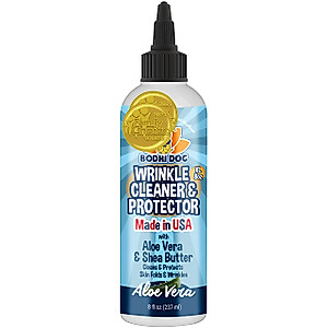 Bodhi Dog Wrinkle Cleaner and Protector | Extra Large 8oz | Soother & Protect Wrinkles & Skin | Stain Remover & Anti Itch for Bulldogs & Pugs | Made in The USA