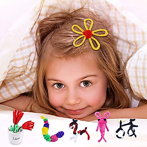 Pipe Cleaners,1600 Pieces Pipe Cleaners Crafts Pipe Cleaners Craft Supplies in 32 Colors Chenille Stems for Home and School DIY Art Crafts (0.23 x 11.8 Inches)