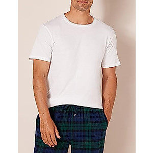 Amazon Essentials Men's Crewneck Undershirt, Pack of 6, White, X-Large