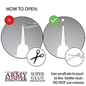 The Army Painter Super Glue - CA Glue for Miniatures and Small Parts - Strong Bond Model Glue, 20 ml