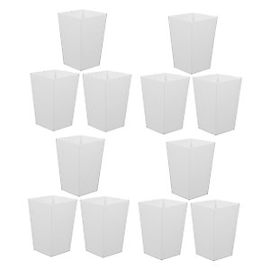 GETAJGHSD 36pcs Box Popcorn Boxes Bulk Paper White Popcorn Boxes Paper Popcorn Boxes Popcorn Buckets for Movie Night