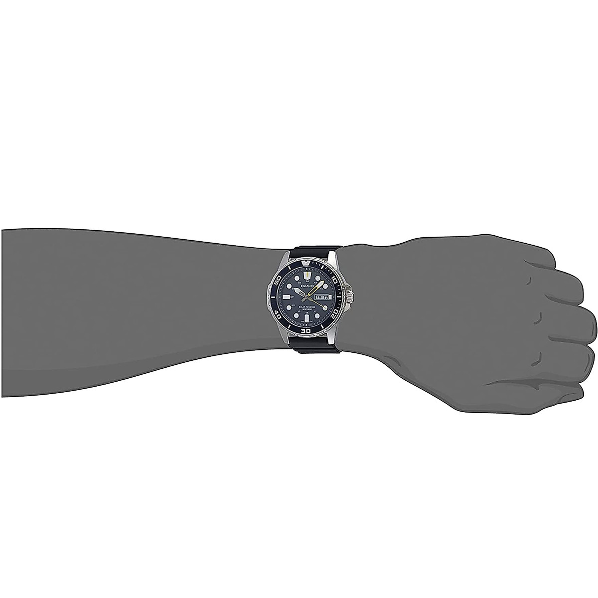 Casio Tough Solar Men's Watch Day/Date Indicator MTP-S110-2AVCF