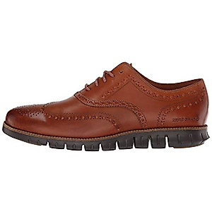 Cole Haan Men's Zerogrand Wing OX Oxford, british tan leather/java, 11 M US
