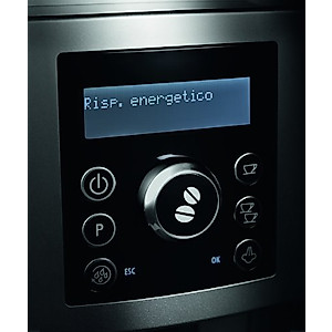 DeLonghi Compact Automatic Cappuccino, Latte and Espresso Machine, Silver