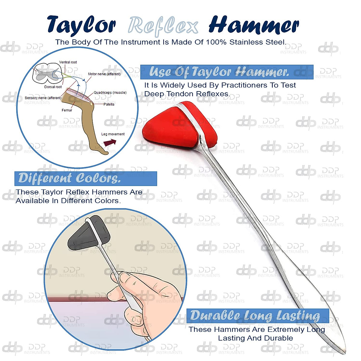 DDP Taylor Hammer 20CM/8" RED