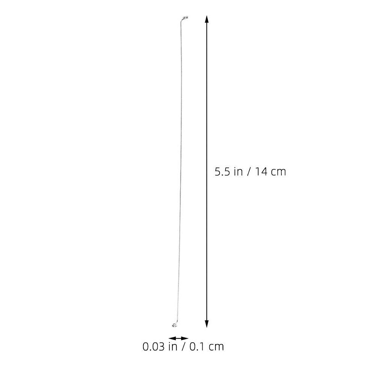ABOOFAN Cheese Slicer Wire Replacement 20pcs Cheese Cutter Wire Cheese Slicing Wire Ham Slicer Block Cheeses Butter Cutting Cheese Board Wire 5.5 inch
