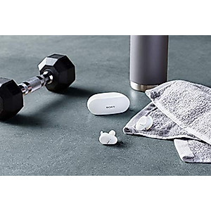 Sony WF-SP800N True Wireless Noise-Cancelling In-Ear Headphones - White