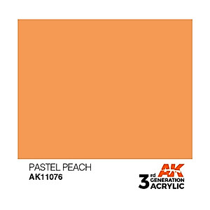 AK Interactive 3rd Gen Acrylic Pastel Peach 17ml