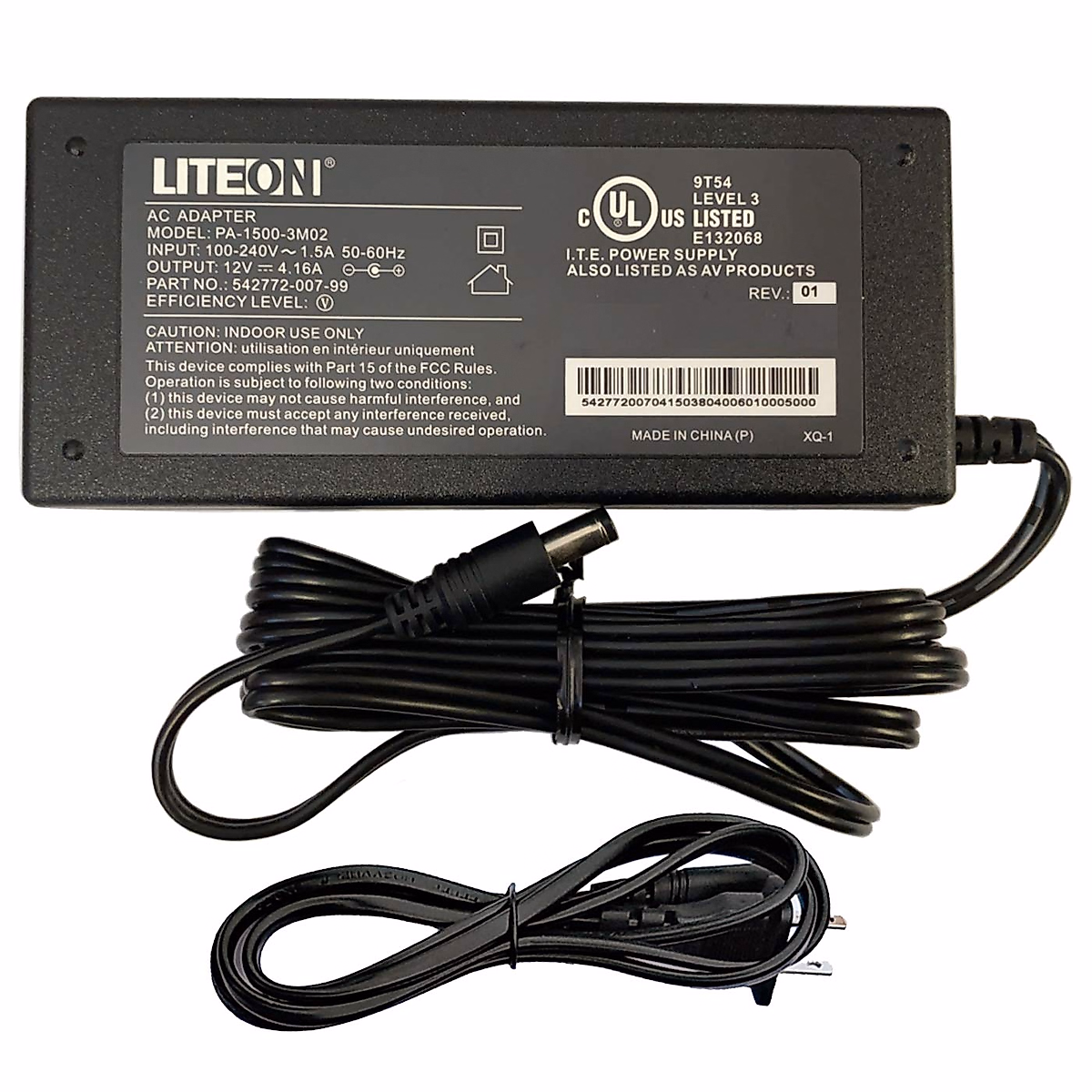 Lite-On Cisco PA-1600-2A-LF 12V Power Supply: for Telepresence, CISCO860/880/890 etc