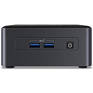 America's NUC11! Intel NUC NUC11TNHi7 Mini PC/HTPC, Quad-Core i7-1165G7 - Up to 4.7 GHz Turbo, NVMe SSD DDR4-3200MHz RAM, WiFi 6, BT 5.0 TB 3 & 4, 4X4K Monitor Capable (64GB RAM + 1TB Top-Tier NVMe)