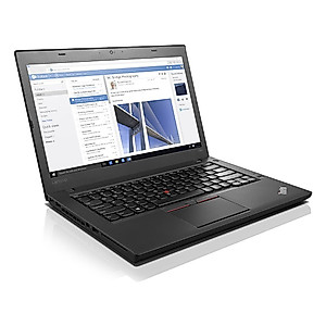 Lenovo ThinkPad T450 Business Ultrabook (14" HD Display, i5-5300U 2.3GHz, 4GB RAM, 128GB SSD, Window 10 Pro ) - Black