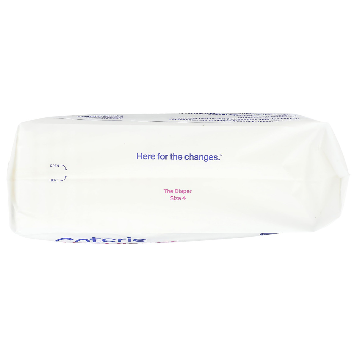 Coterie Size 4 Diapers, 25 CT