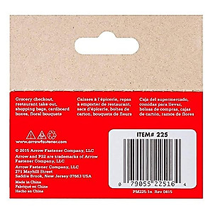 Arrow 225 P22 5/16" Staples (5,000/pk) (3)