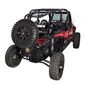 Tusk UTV Rear Bumper, Cargo Rack, and Spare Tire Carrier