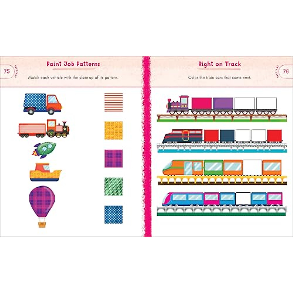 Preschool Activity Book Trucks, Cars, and Airplanes: 80 Games to Learn Letters, Numbers, Colors, and Shapes (School Skills Activity Books)