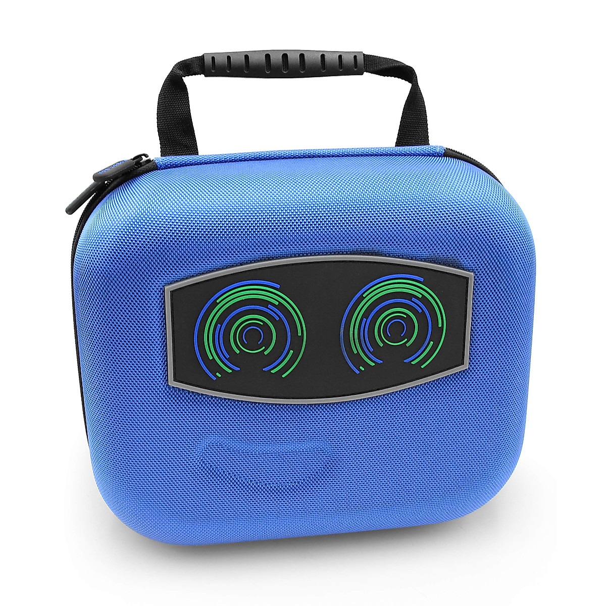 CASEMATIX Blue Toy Case Compatible with 4 VTech KidiGo NexTag Game System Arm Units and Accessories - Includes Travel Case Only