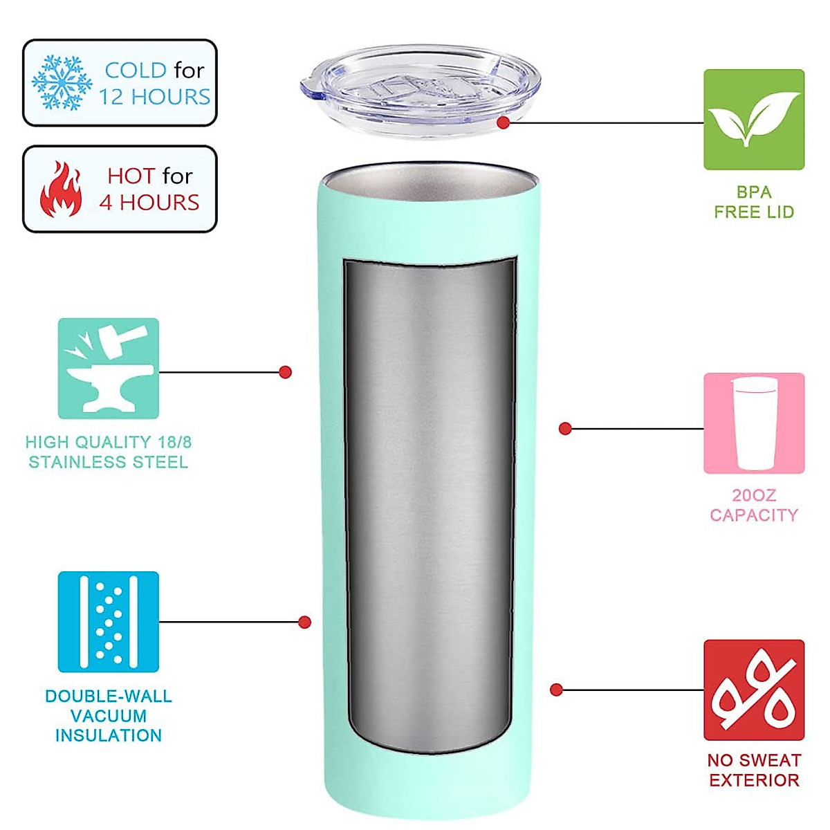 Nurse Gifts For Women Nurse Practitioner Retirement Gifts 20oz Funny Green Skinny Wine Tumbler Nurse Graduation Christmas Presents Bulk For School Student I Will Stab You Travel Cup With Straw