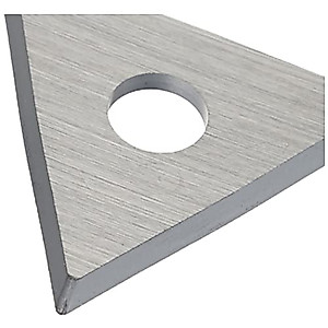 Bahco 449 L-Inch Triple-Edge Triangle Scraper Blade, 1&quot, Silver