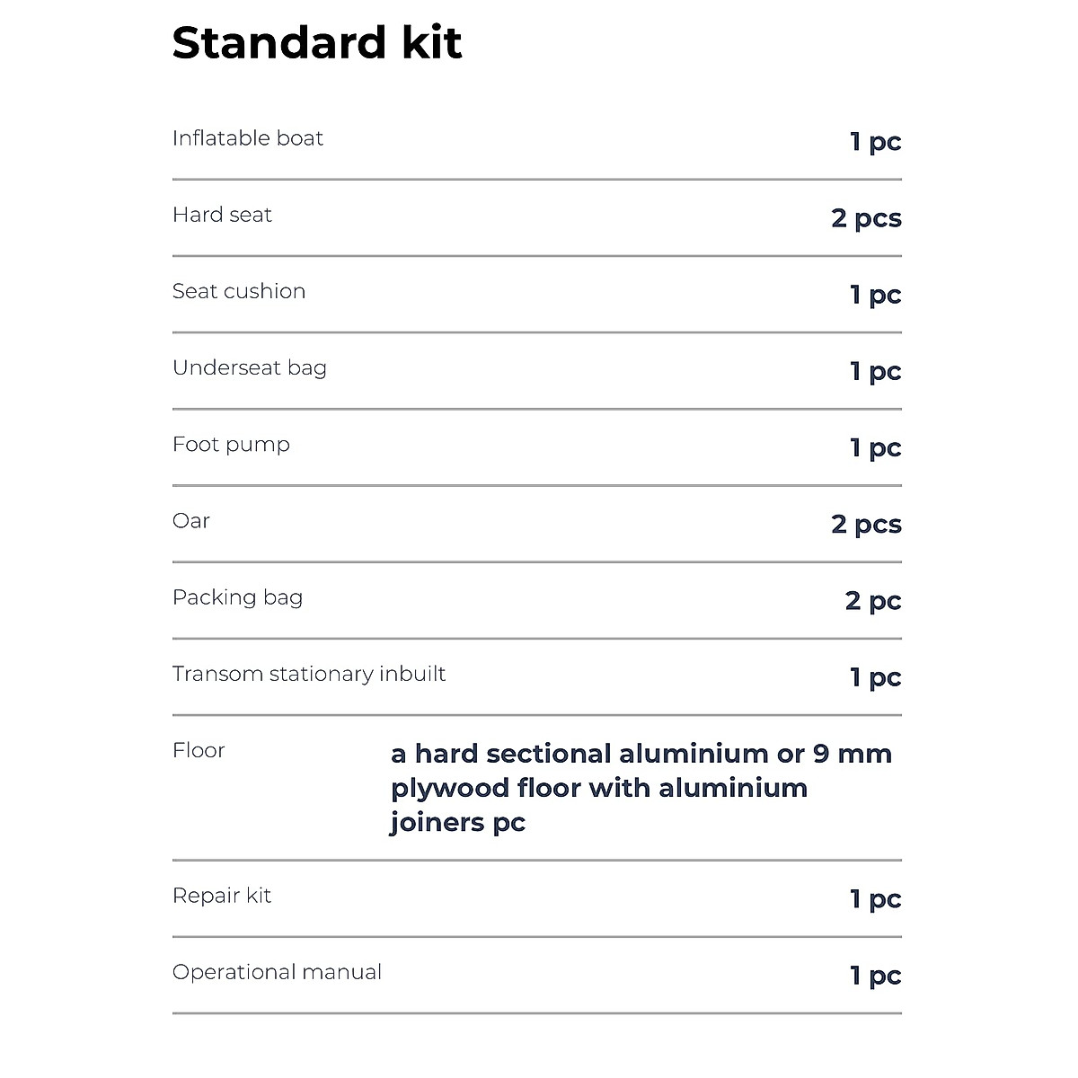 Yukona Inflatable Boat 310 TS Camouflage+Black